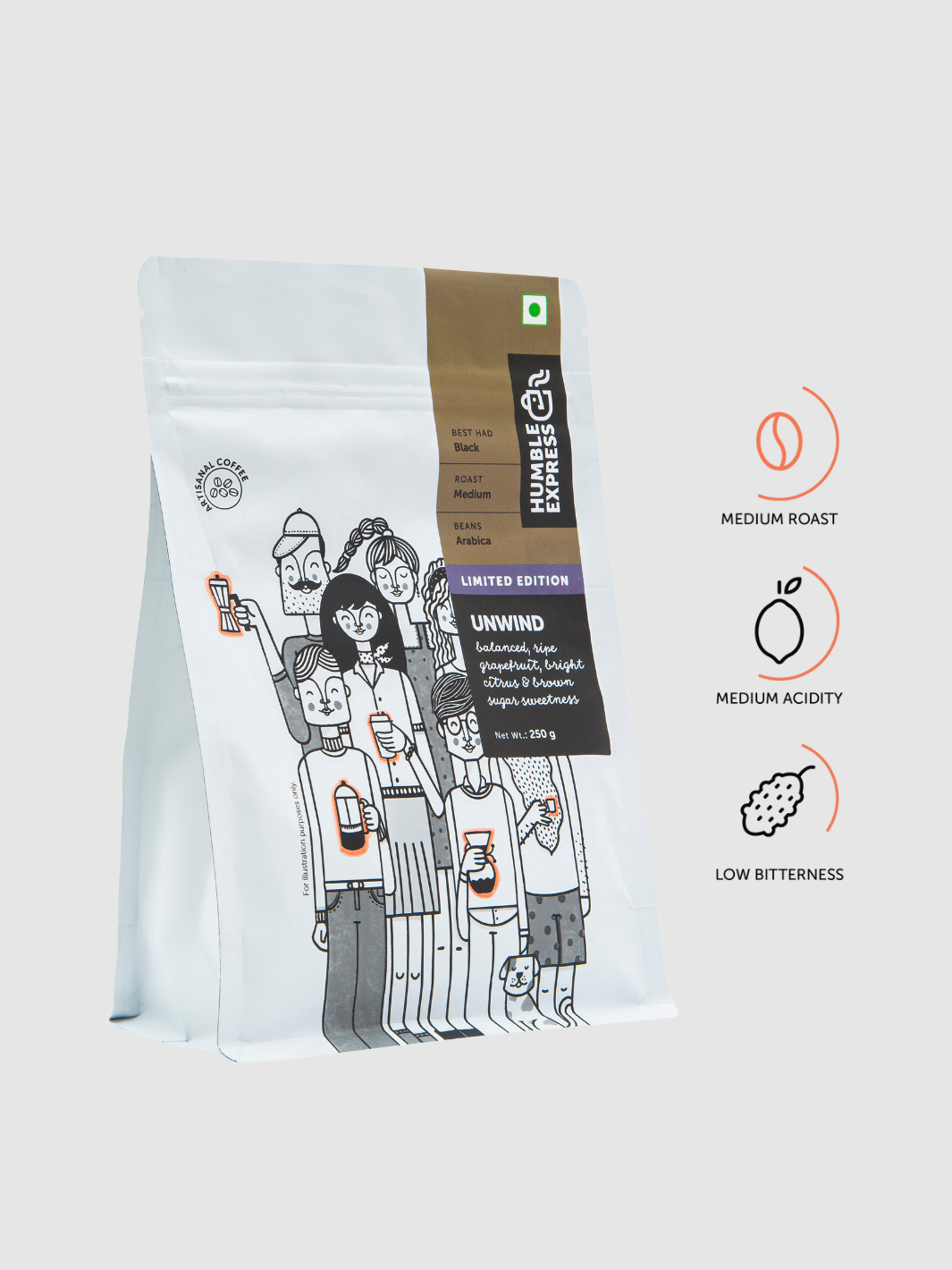 Unwind | Limited Edition Artisanal Coffee | Humble Express