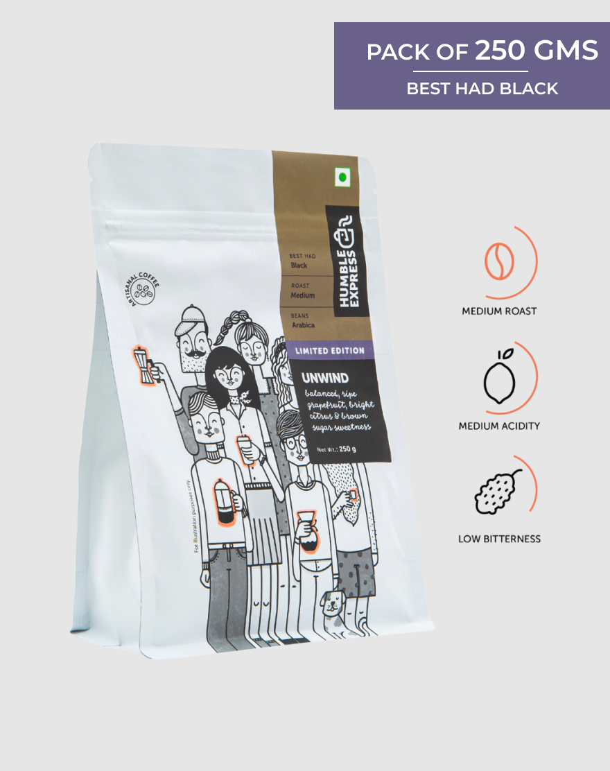 Unwind | Limited Edition Artisanal Coffee | Humble Express