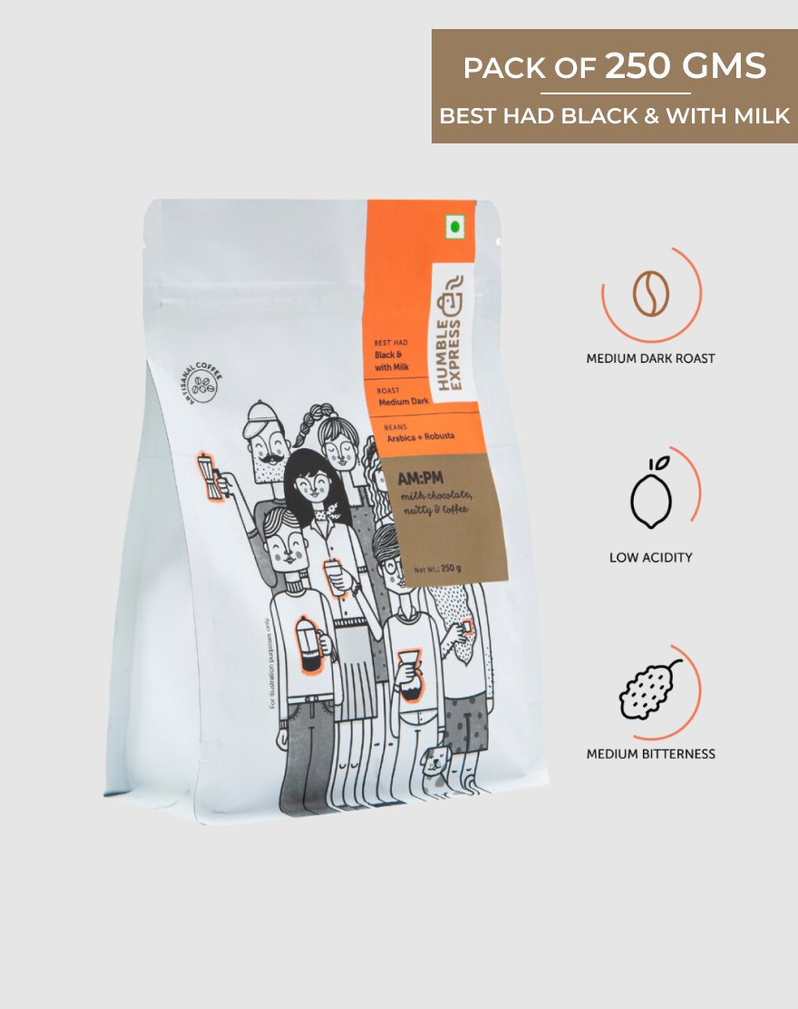 AM : PM | Hot Brew Coffee | Humble Express