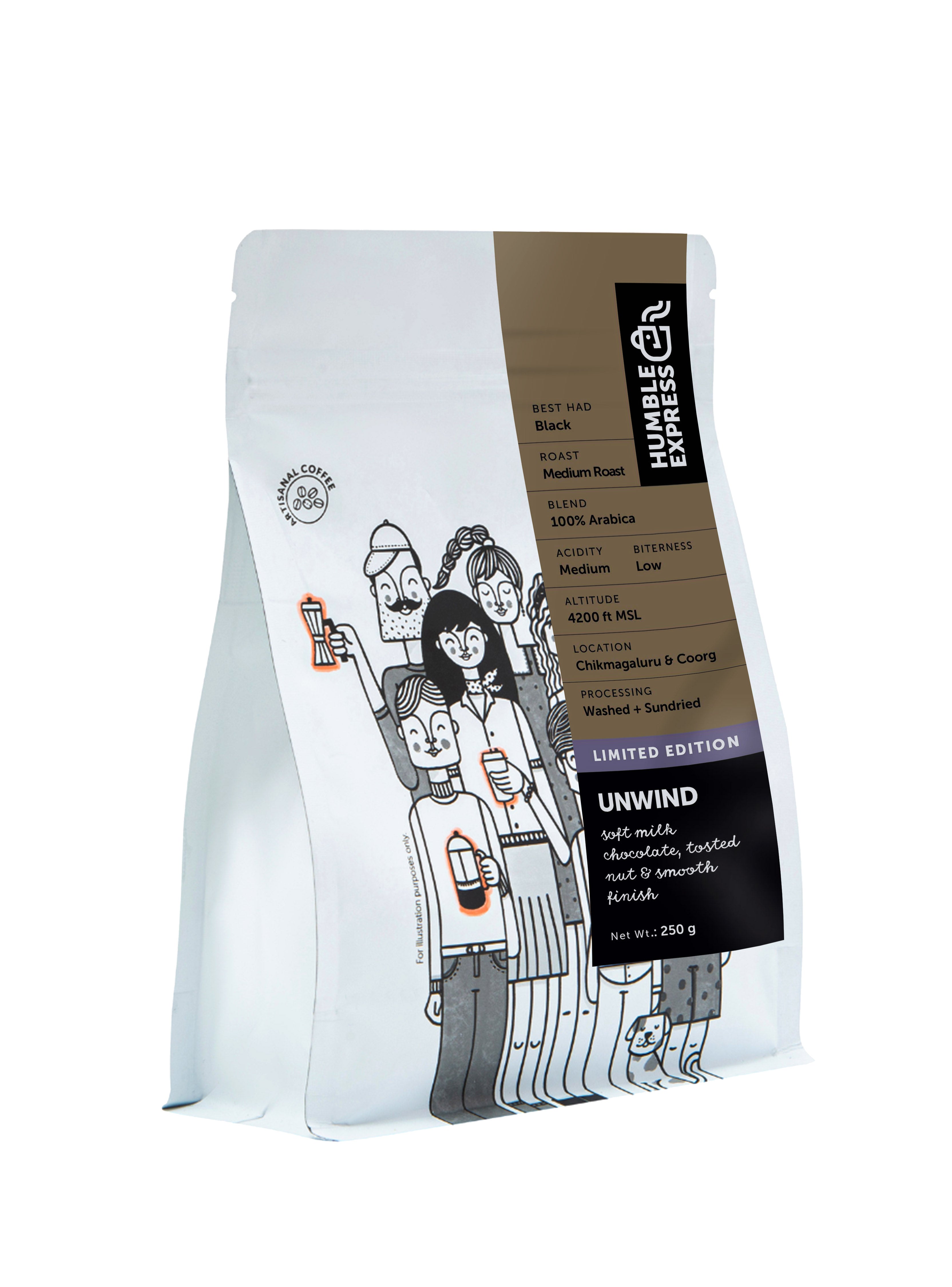 Unwind | Limited Edition Artisanal Coffee | Humble Express
